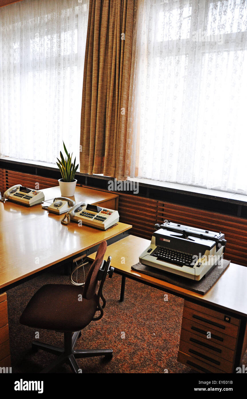 office in the Stasi museum, Berlin Stock Photo - Alamy
