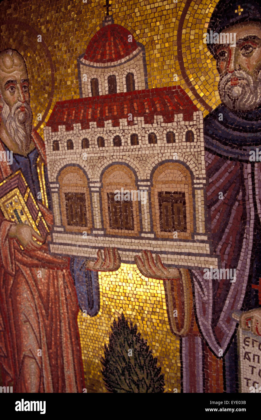 Monastery Of St. John, Patmos, Greece Stock Photo - Alamy