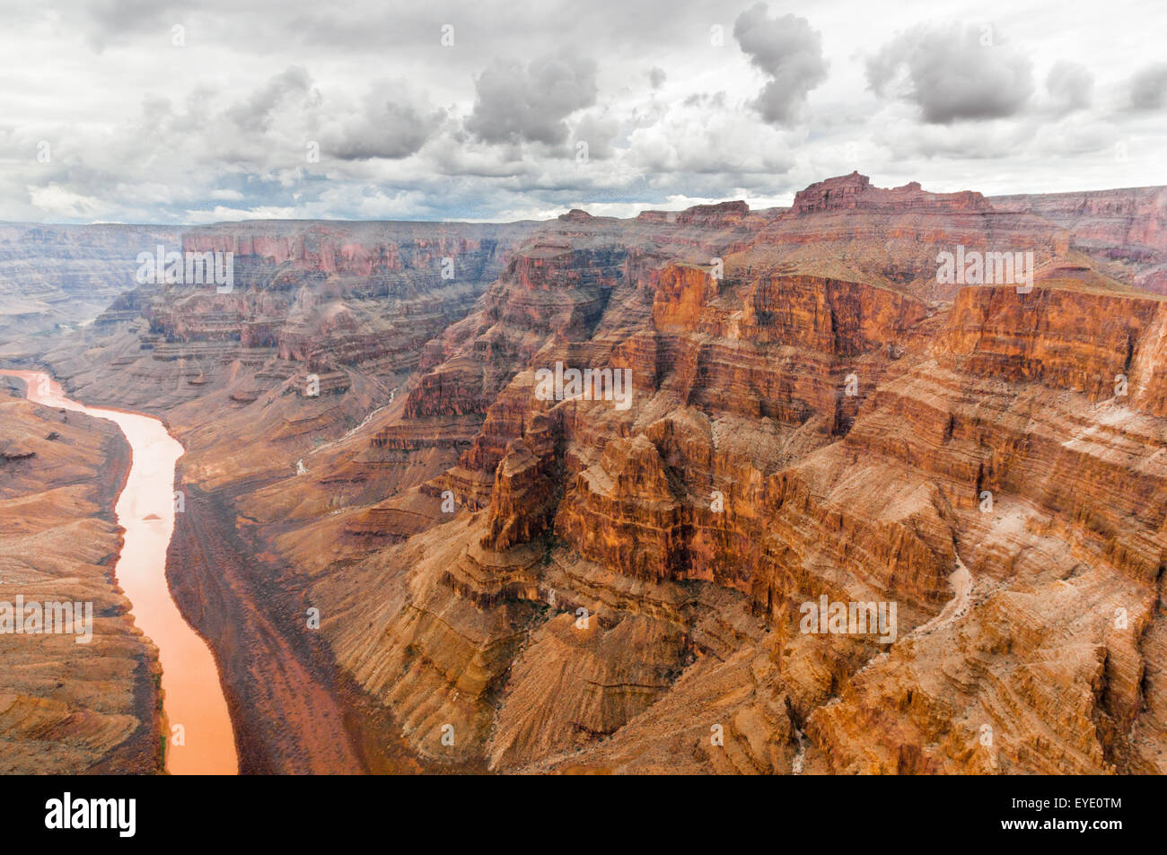 Grand Canyon big wall rocks near las vegas cloudy 2013 Stock Photo - Alamy
