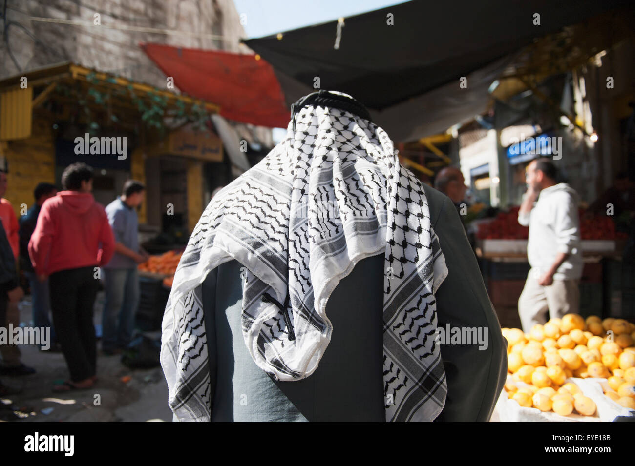 The Balad Souk Market In The Heart Of Amman's Old City, Jordan, Middle ...