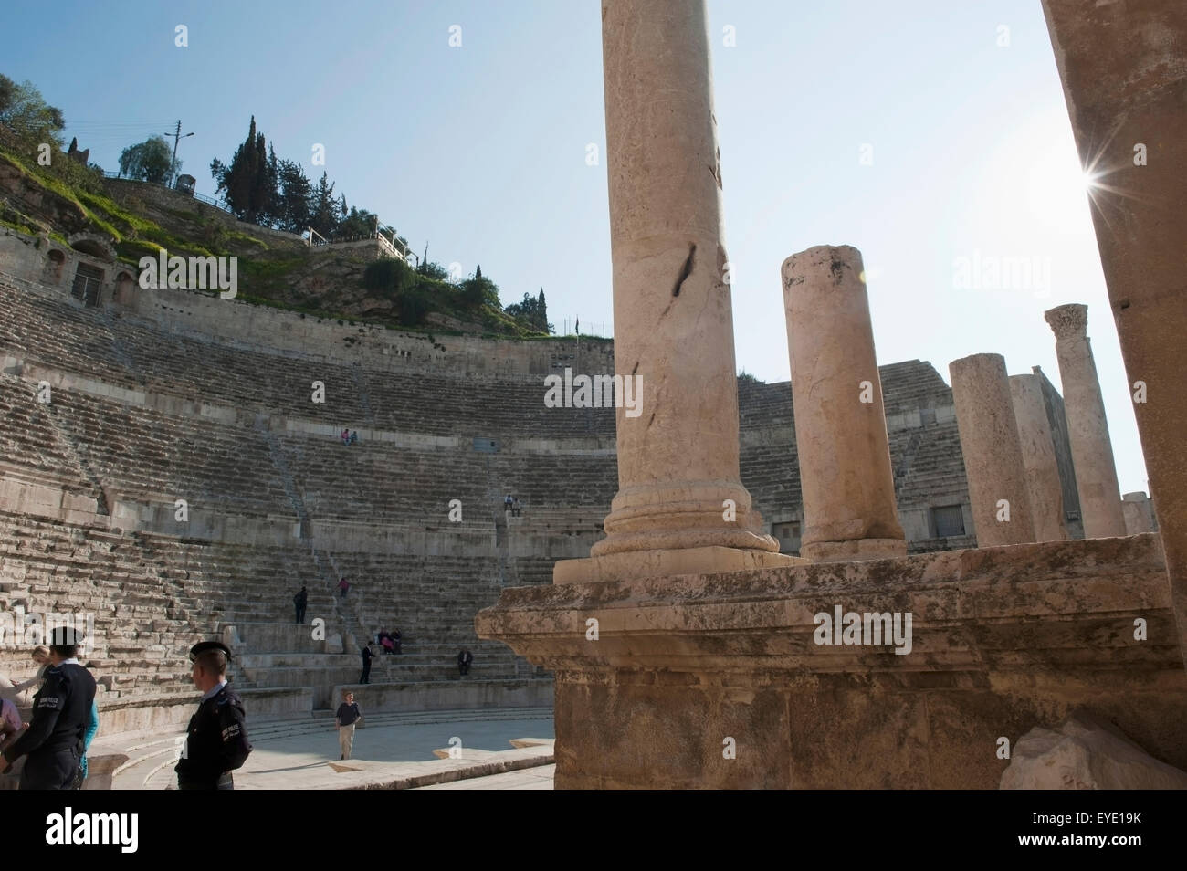 The Roman Amphitheatre Of Amman, Jordan, Middle East Stock Photo - Alamy