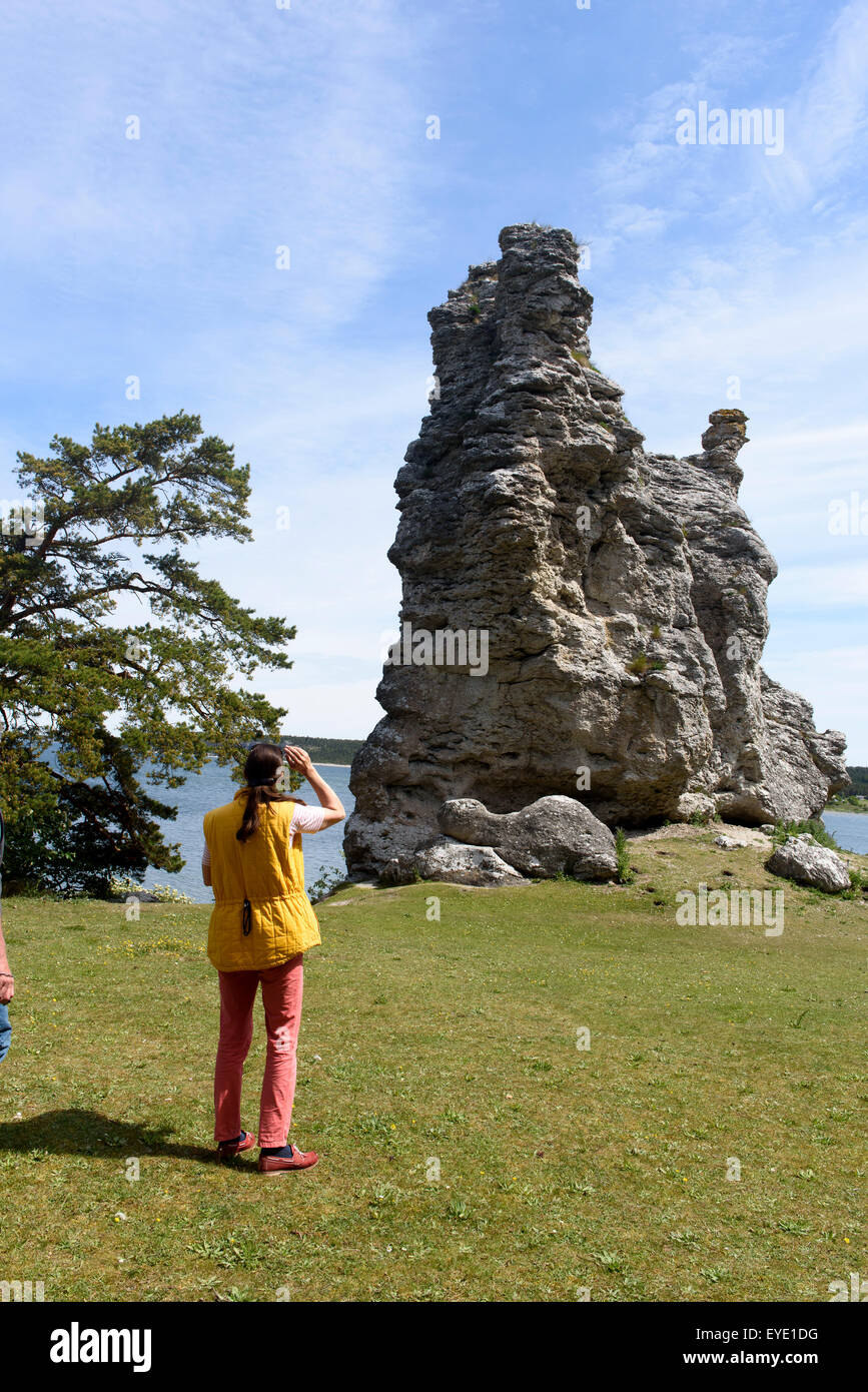 Jungfrun lickershamn gotland sweden hi-res stock photography and images ...