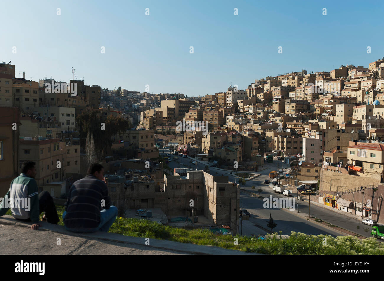 City View Of Amman, Jordan, Middle East Stock Photo - Alamy
