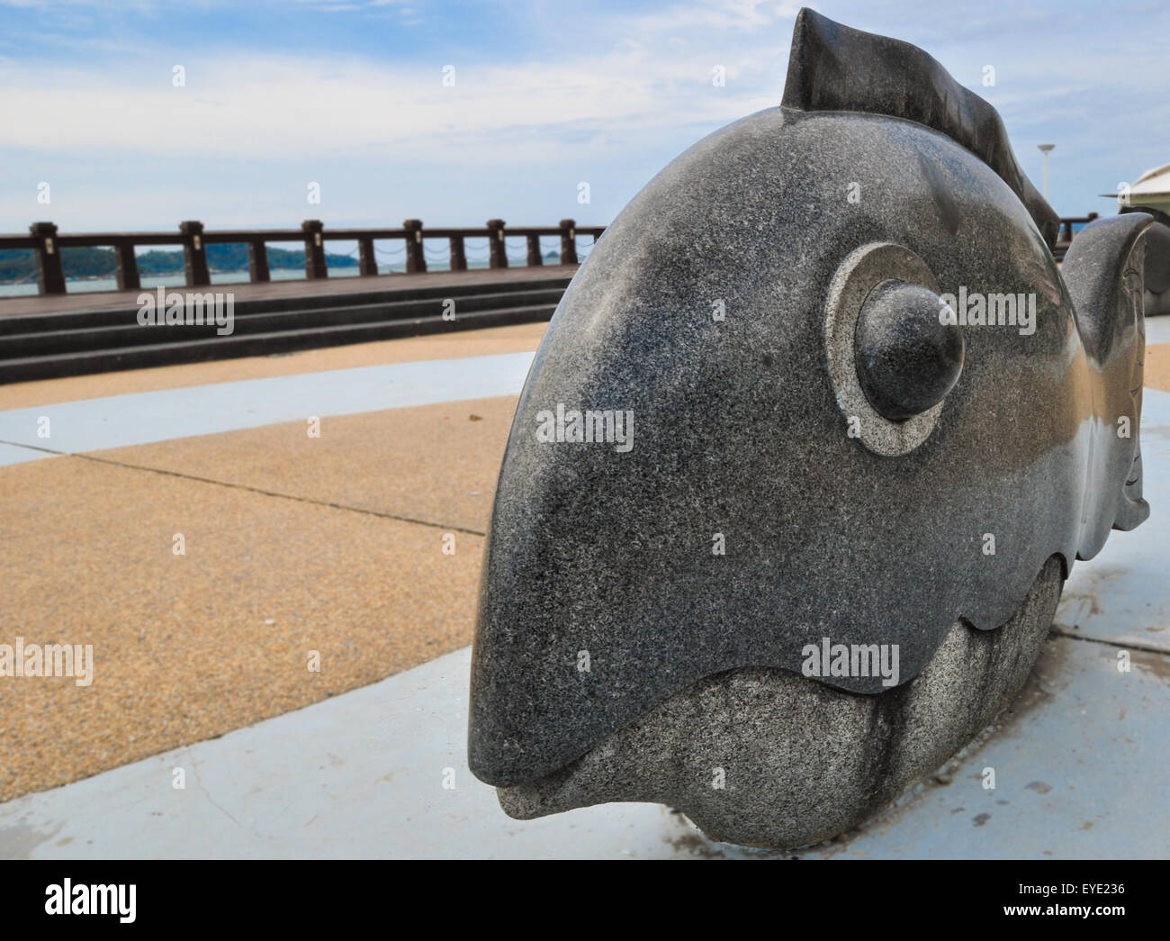Malaysia fish monument 2011 hi-res stock photography and images - Alamy