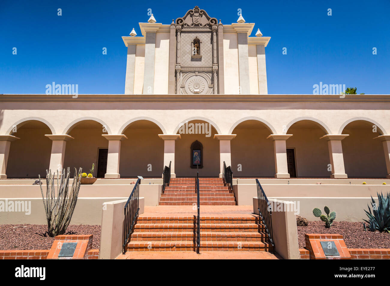 The St. Augustine Cathedral in downtown Tucson, Arizona, USA Stock ...