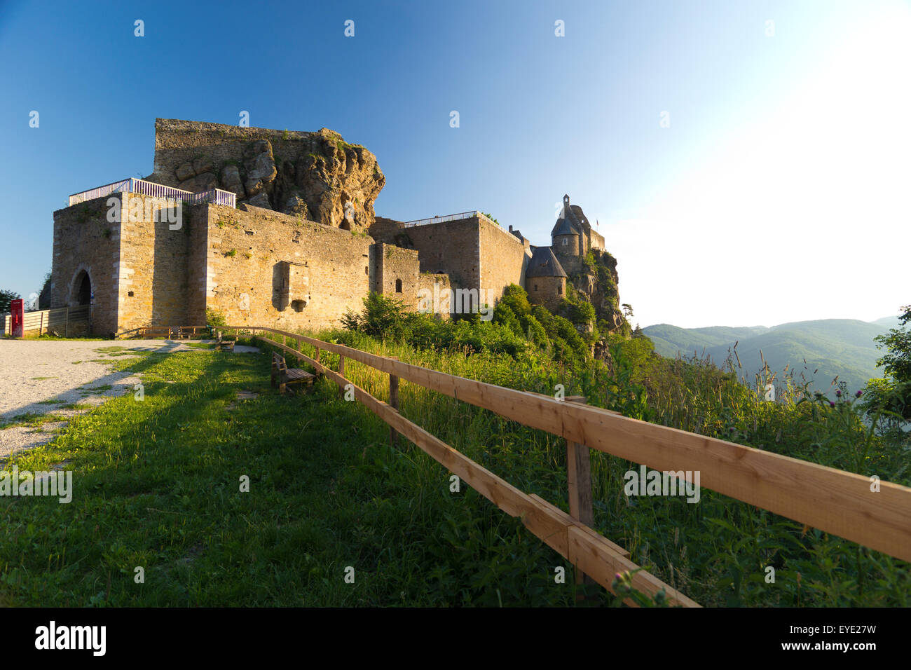 Aggstein Castle - Burgruine Aggstein in Lower Austria, Niederösterreich ...