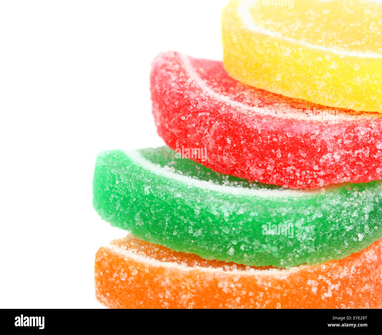 Close up of colorful assorted candy Stock Photo - Alamy