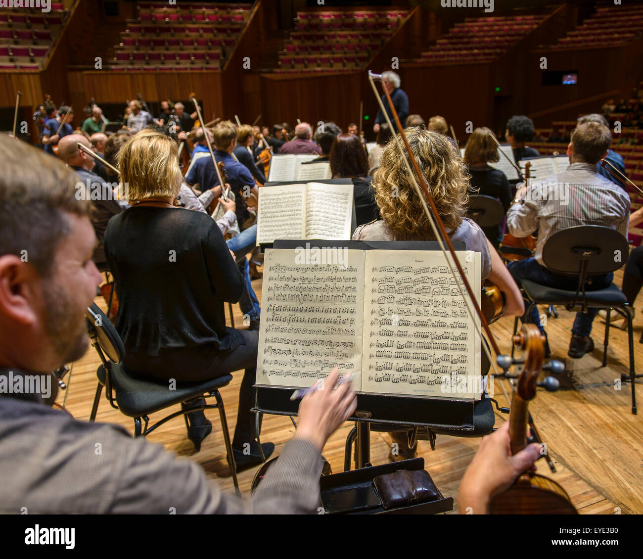 Sydney, Australia. 28th July, 2015. The Australian World Orchestra ...
