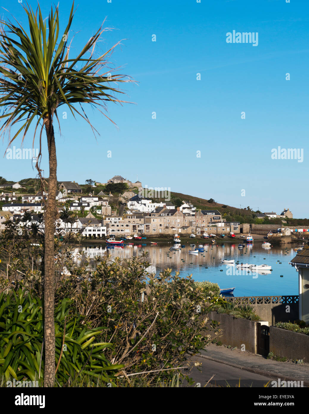 Hugh Town, St Mary's, Isles Of Scilly, Cornwall, Uk, Europe Stock Photo ...