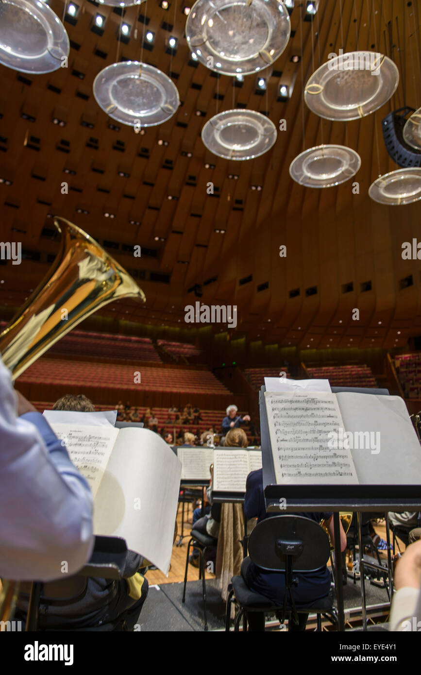Sydney, Australia. 28th July, 2015. The Australian World Orchestra ...