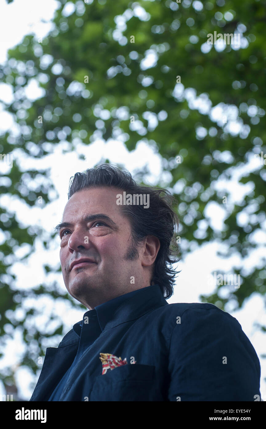 British screenwriter and author, Charlie Fletcher, appearing at the ...