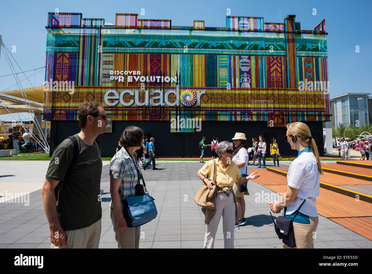 Helping exposition exhibition hi-res stock photography and images - Alamy