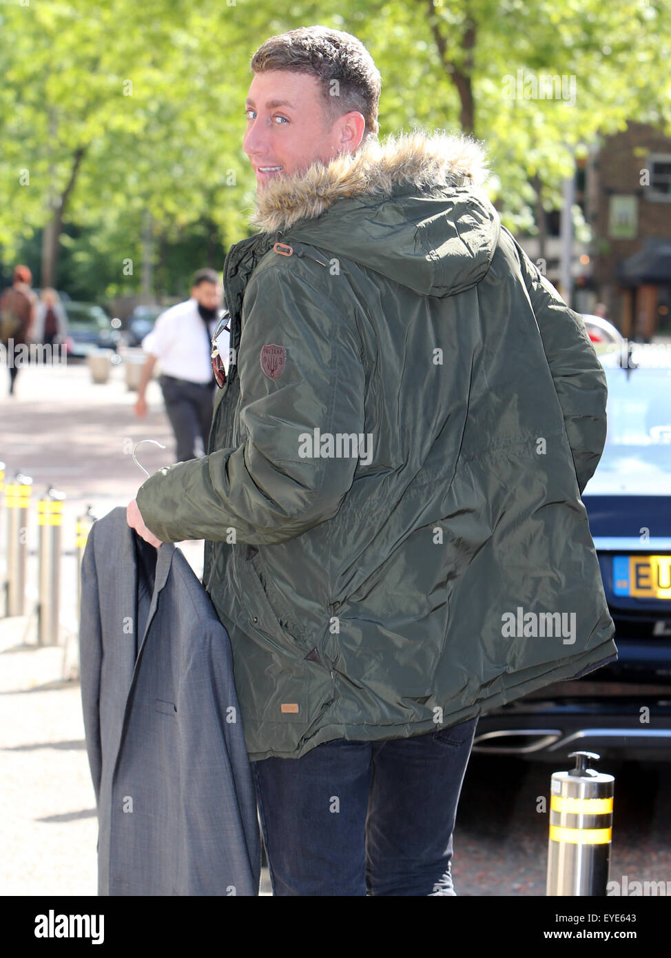 Christopher Maloney outside the ITV Studios Featuring: Christopher ...
