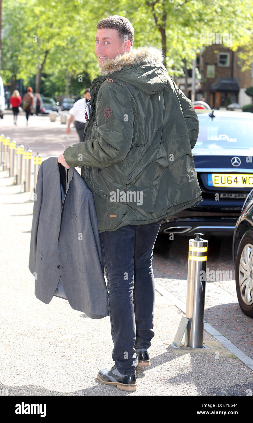 Christopher Maloney outside the ITV Studios Featuring: Christopher ...