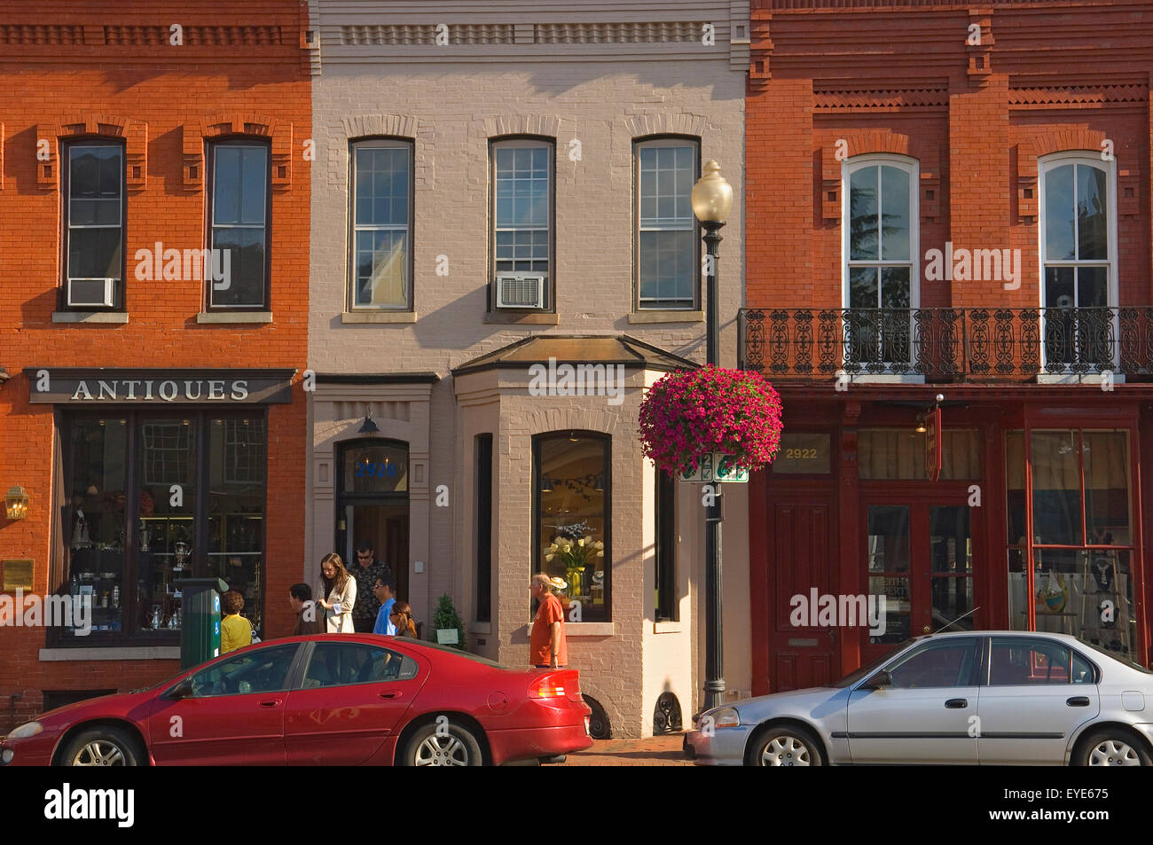 USA, Exclusive Georgetown neighborhood; Washington DC Stock Photo - Alamy