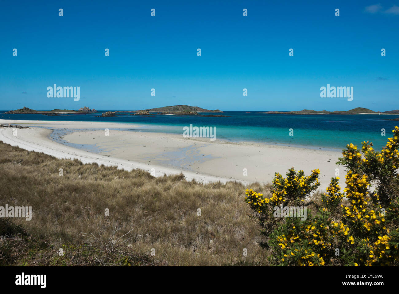 Pentle Bay, One Of Britain's Top 20 Beaches. Tresco. Isles Of Scilly ...