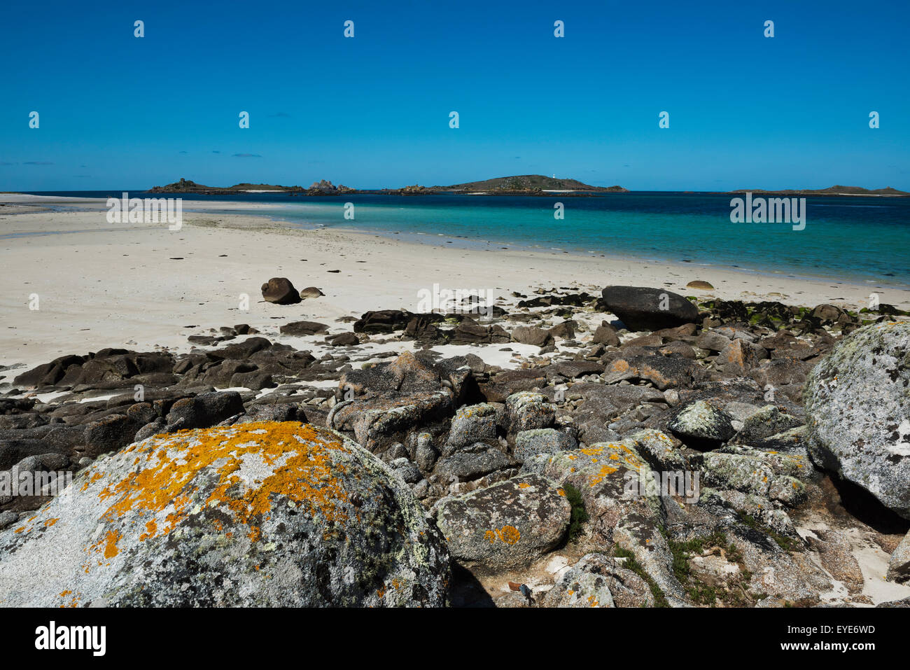 Pentle Bay, One Of Britain's Top 20 Beaches. Tresco. Isles Of Scilly ...