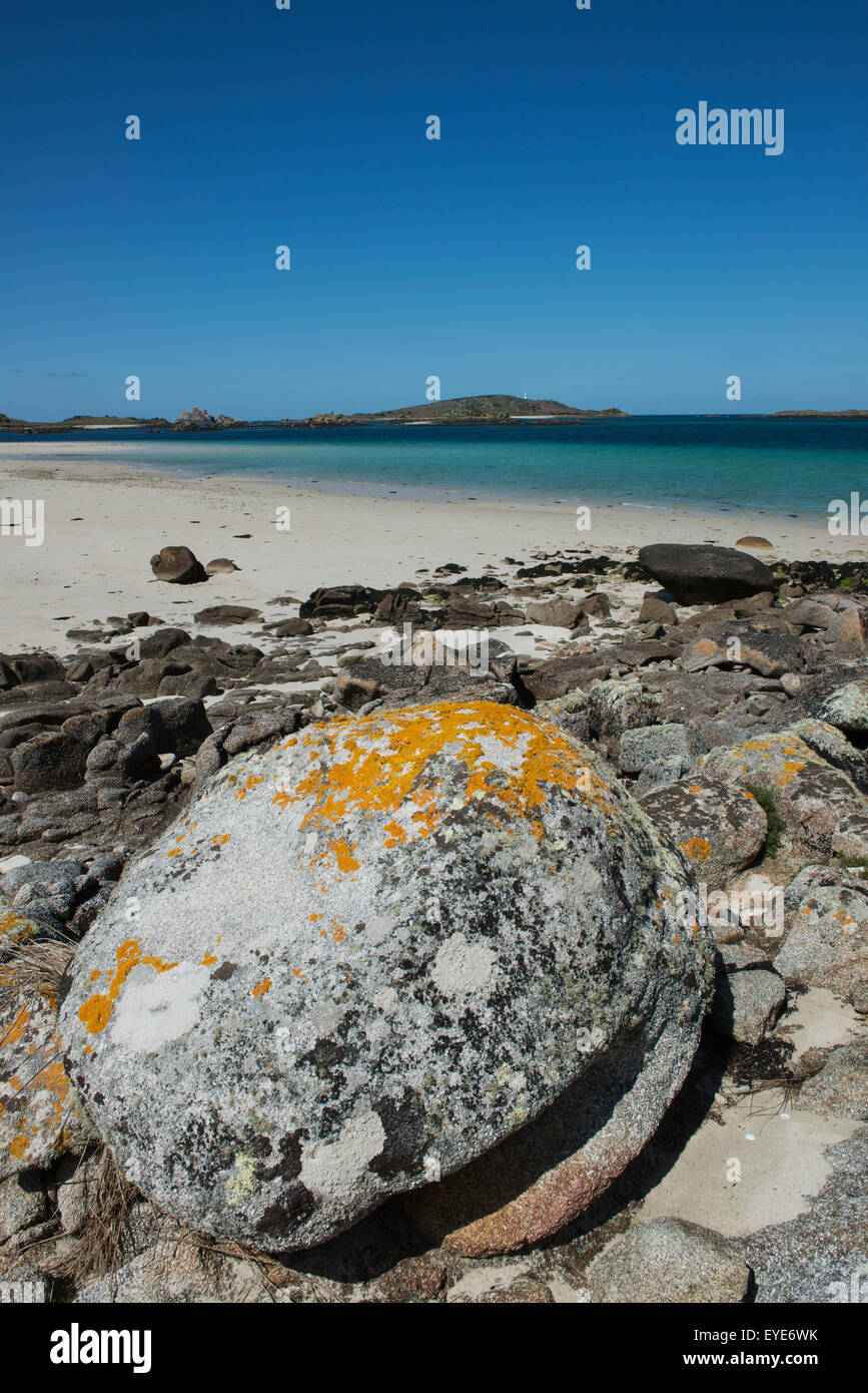 Pentle Bay, One Of Britain's Top 20 Beaches. Tresco. Isles Of Scilly ...