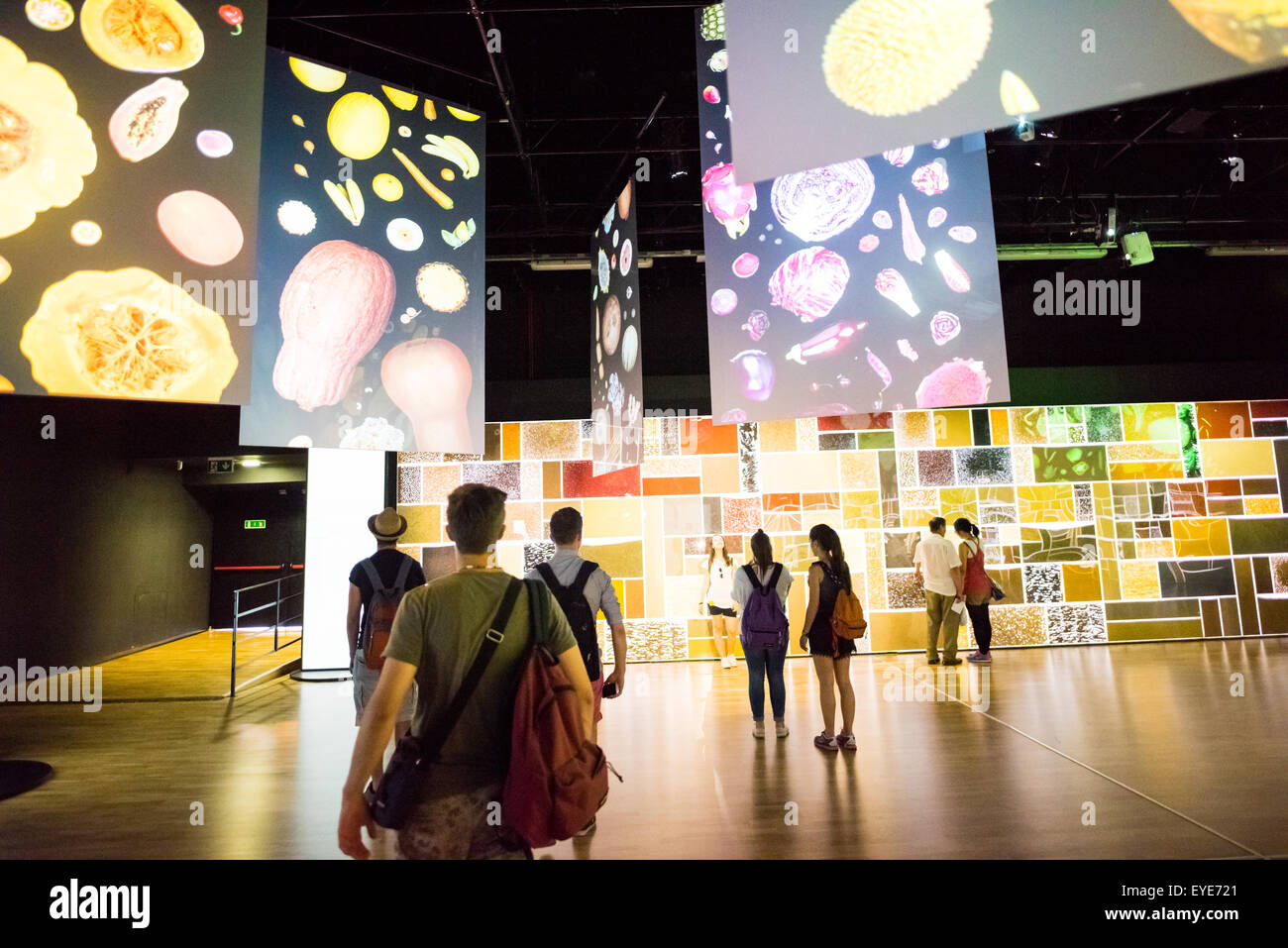 Helping exposition exhibition hi-res stock photography and images - Alamy