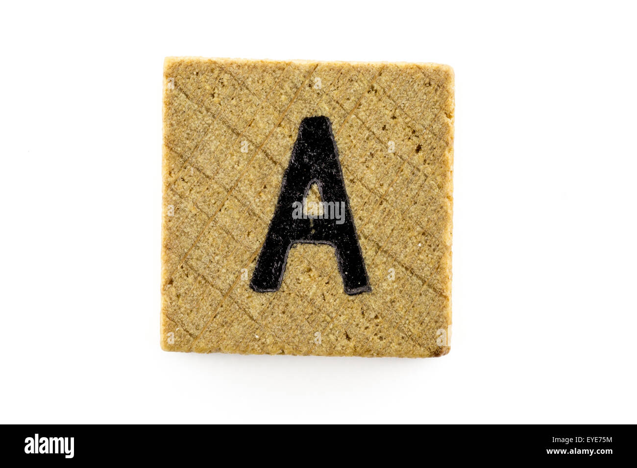 Wooden letter block collage element hi-res stock photography and images ...