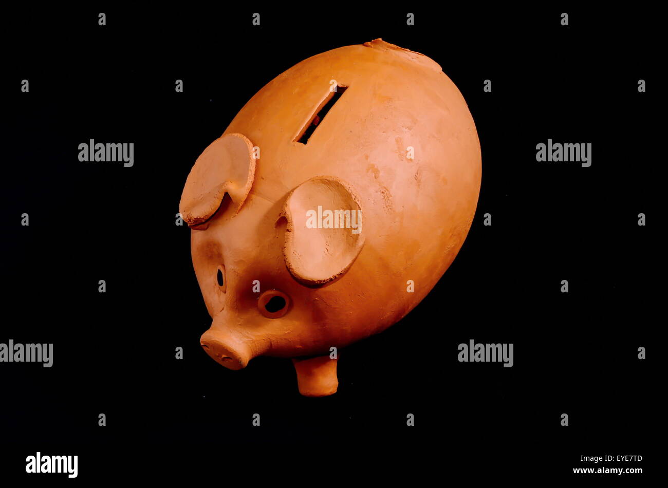 Ceramic Piggy Bank Stock Photo - Alamy