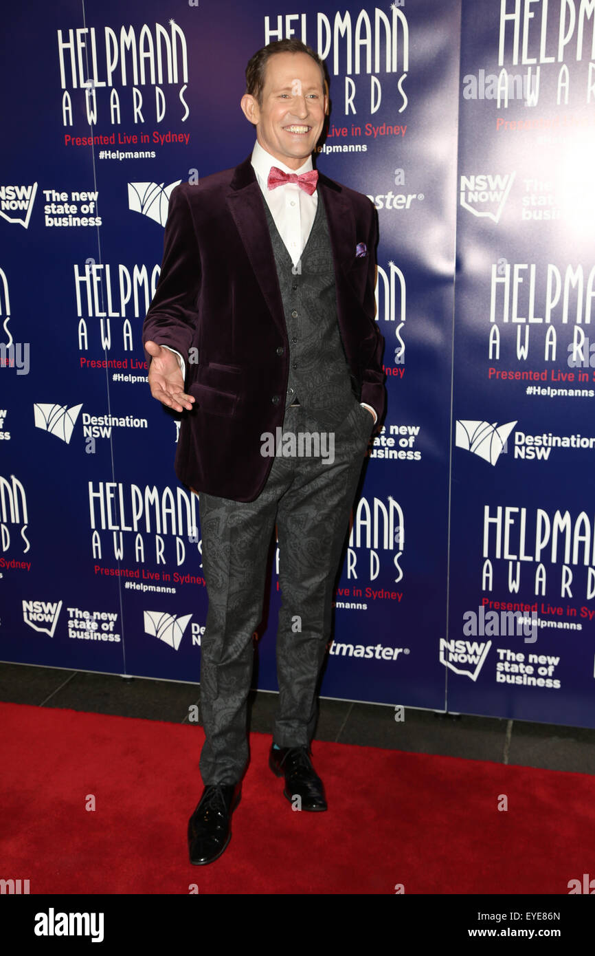 Sydney, Australia. 27 July 2015. Television personality Todd McKenney ...