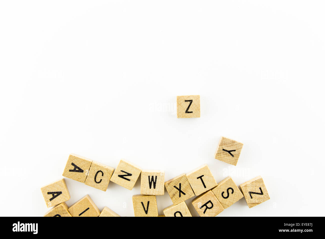 Wooden alphabet hi-res stock photography and images - Alamy