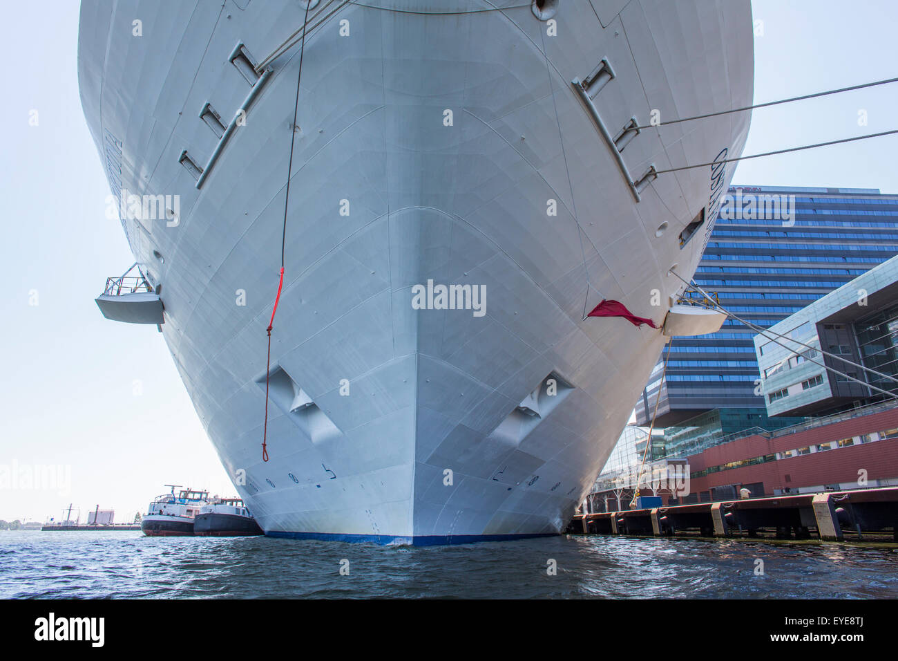 MCS Splendida cruise ship in Amsterdam Stock Photo - Alamy