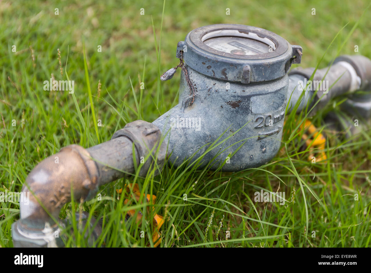 Old water meter hi-res stock photography and images - Alamy