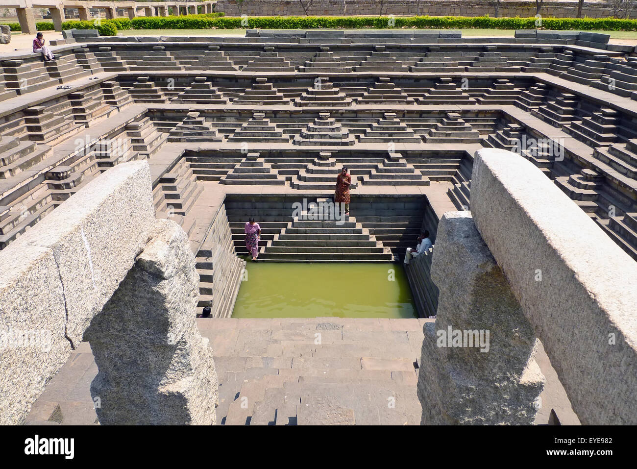 Matanga Tank, An Impressive, Large Symmetrical Stone-Stepped Tank At ...