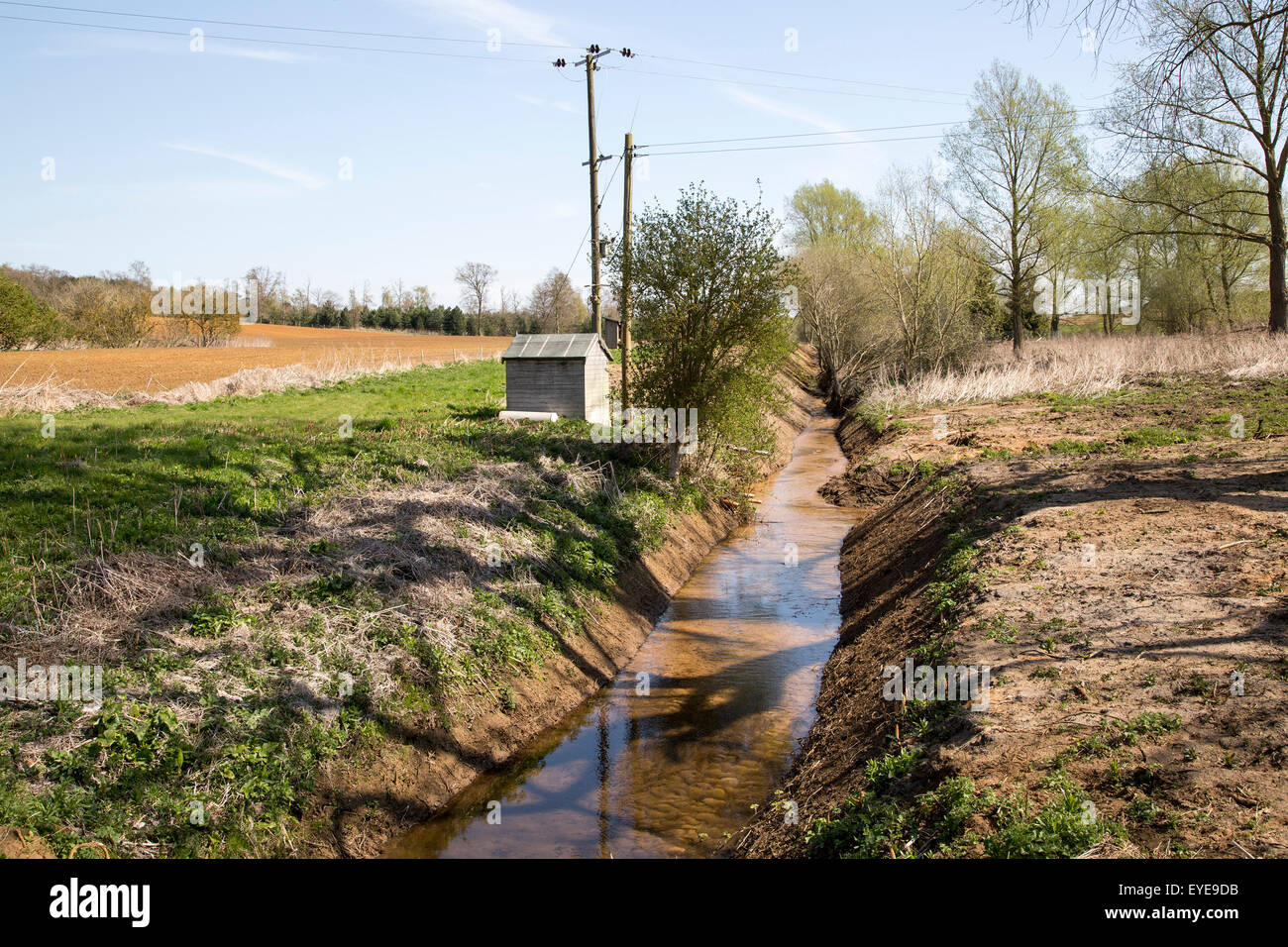 Land drain drainage hi-res stock photography and images - Alamy