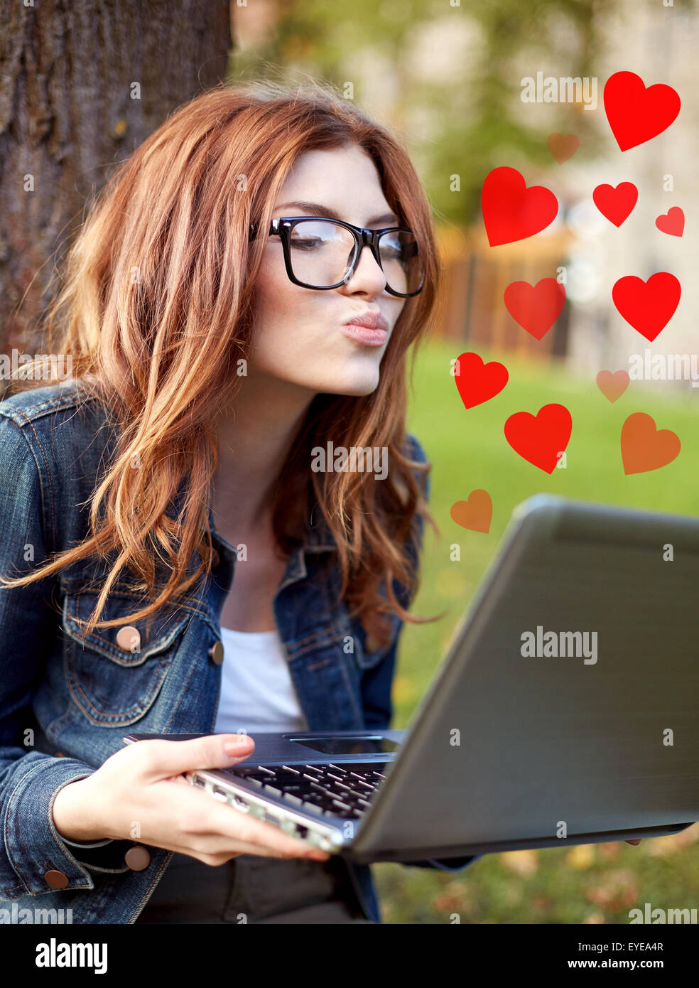 Happy student girl hi-res stock photography and images - Alamy