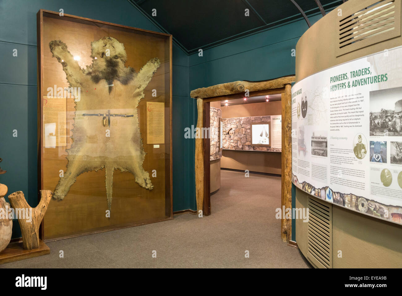 Stevenson-Hamilton Memorial Centre museum for tourists , Skukuza rest ...