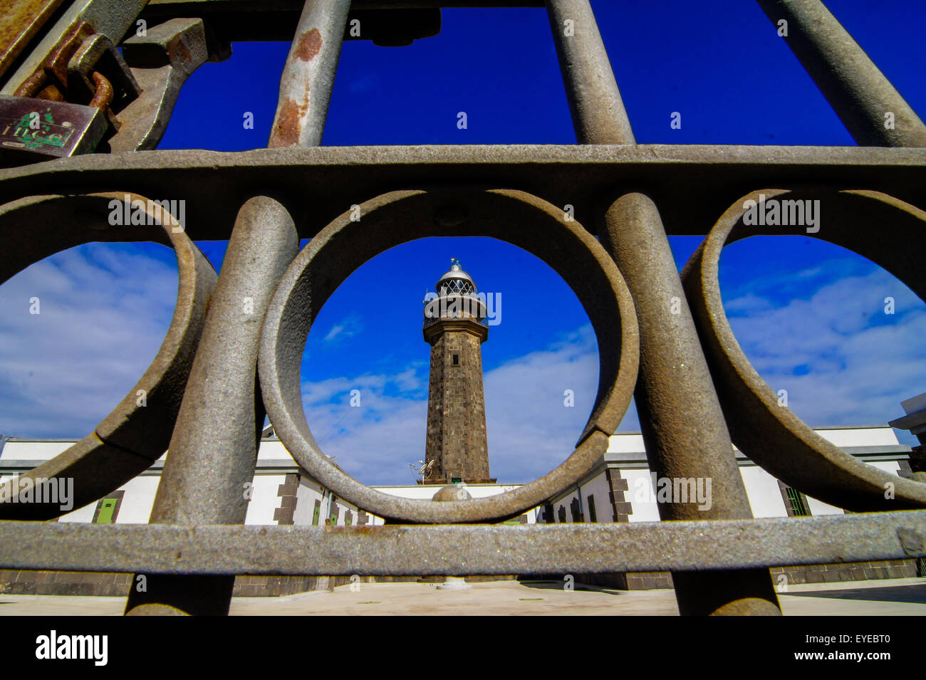 Lighthouse Faro de Orchilla Stock Photo - Alamy