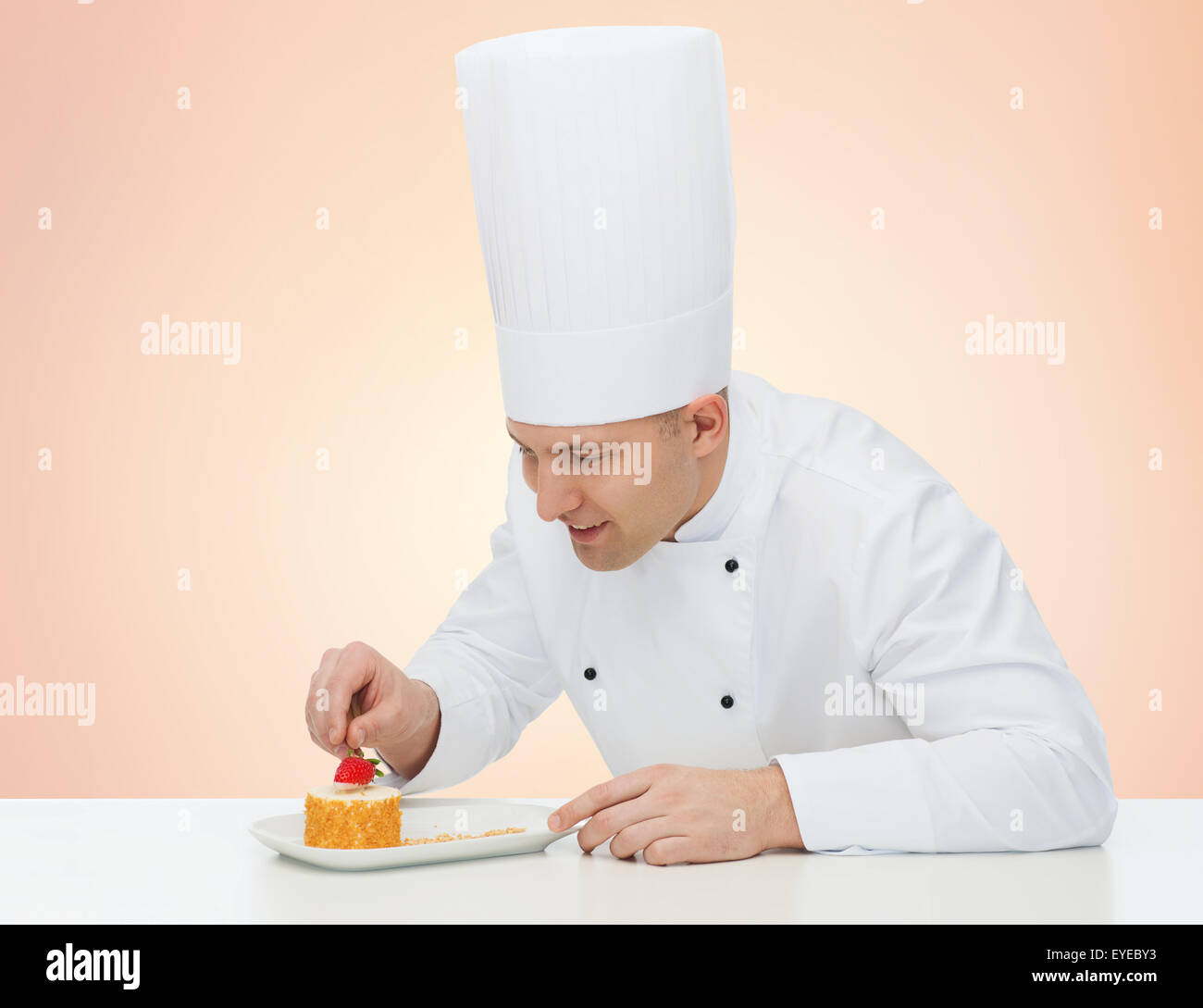 Decorating dessert hi-res stock photography and images - Alamy
