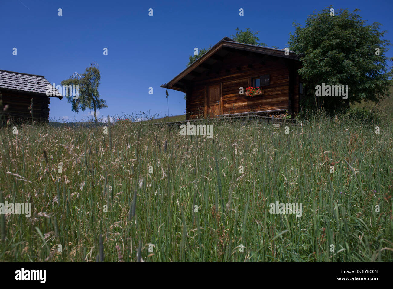 Alpine huts hi-res stock photography and images - Alamy
