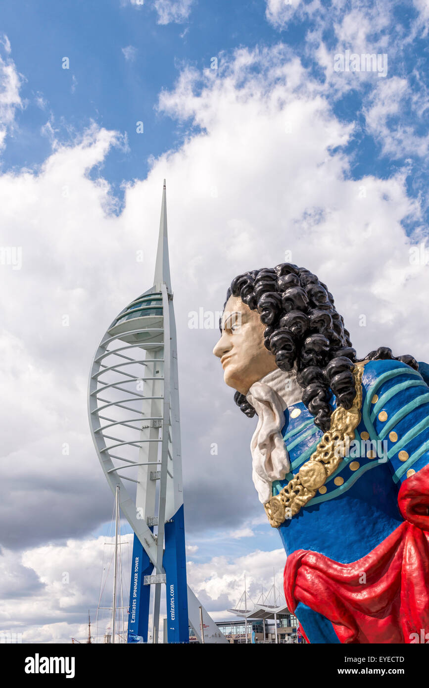 The spinnaker observation tower hi-res stock photography and images - Alamy