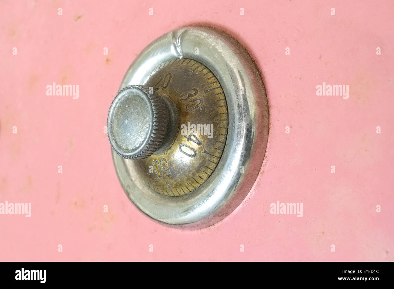 Vintage safe lock Stock Photo - Alamy