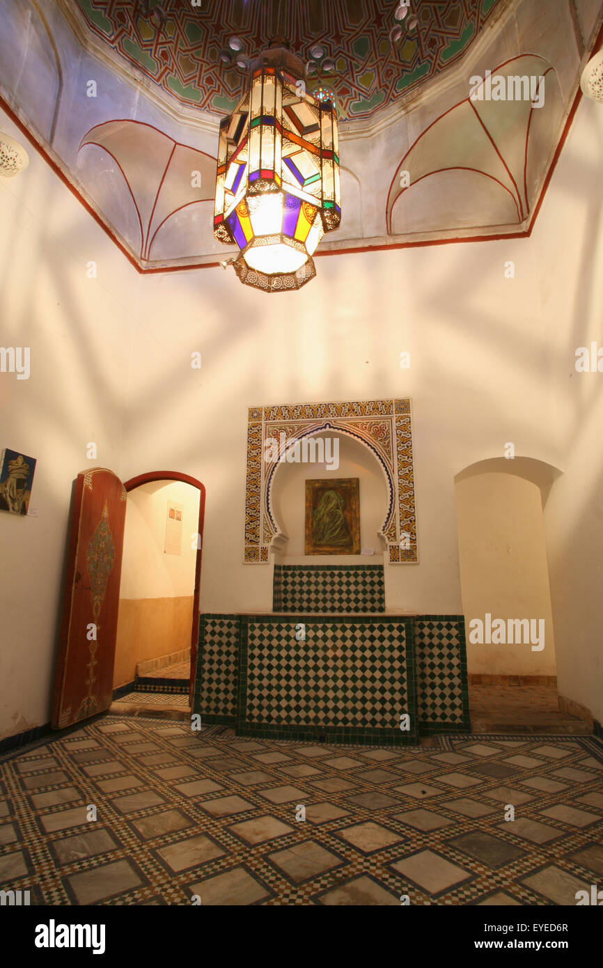 Morocco, Original Hammam Bath House; Marrakesh/Marrakech Stock Photo ...