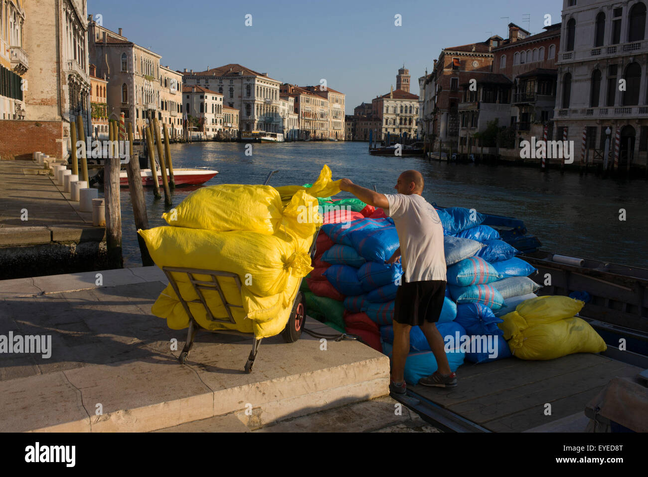 Transporting goods venice hi-res stock photography and images - Alamy