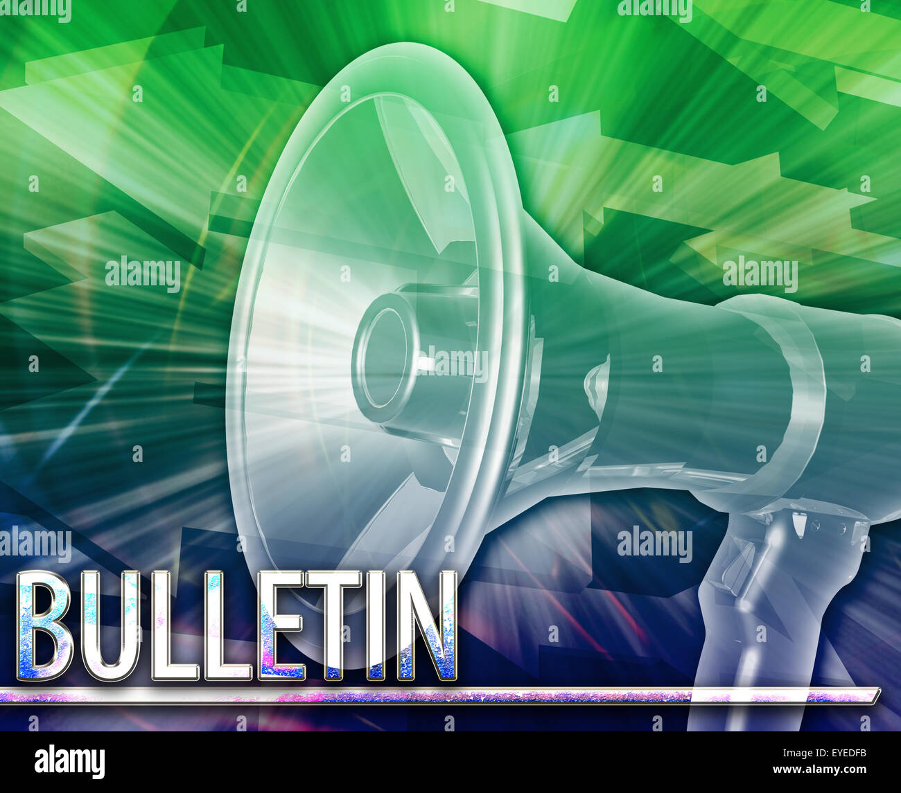 Abstract background digital collage concept illustration Bulletin ...