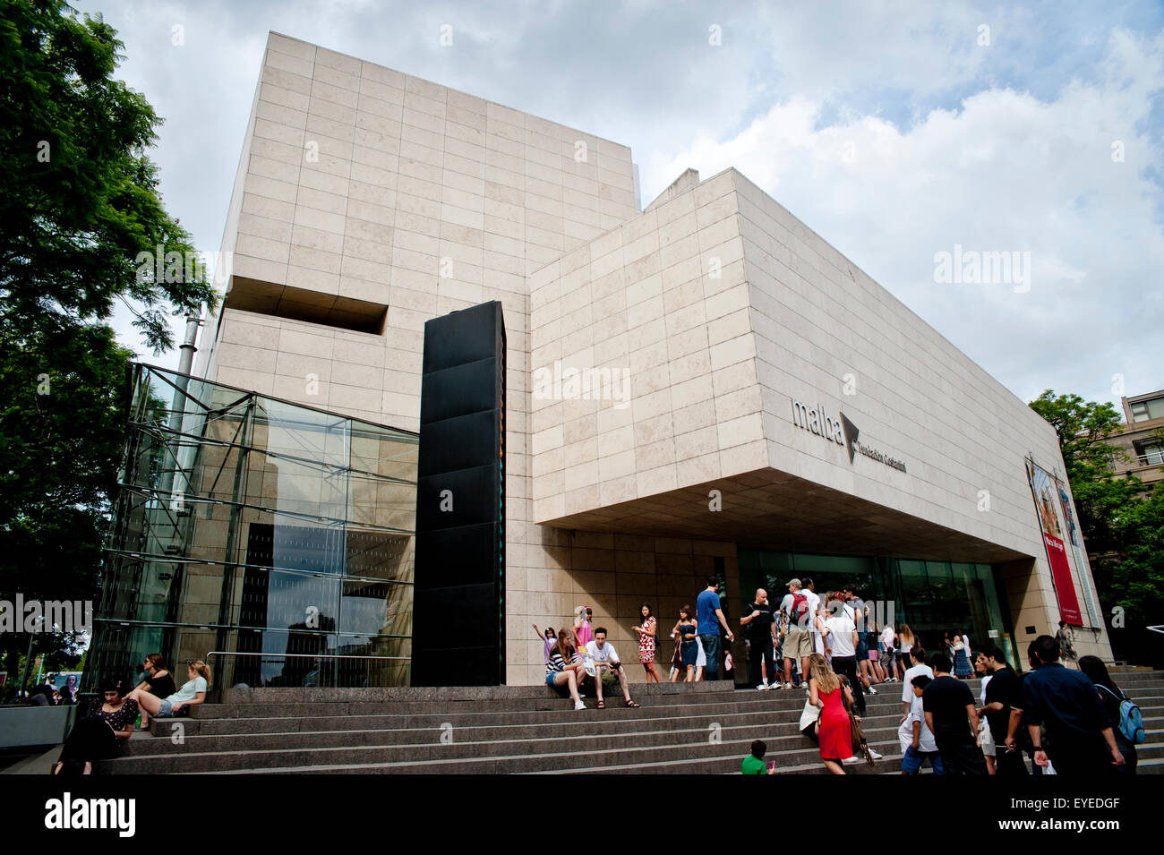Malba museo de arte latinoamericano de buenos aires hi-res stock ...