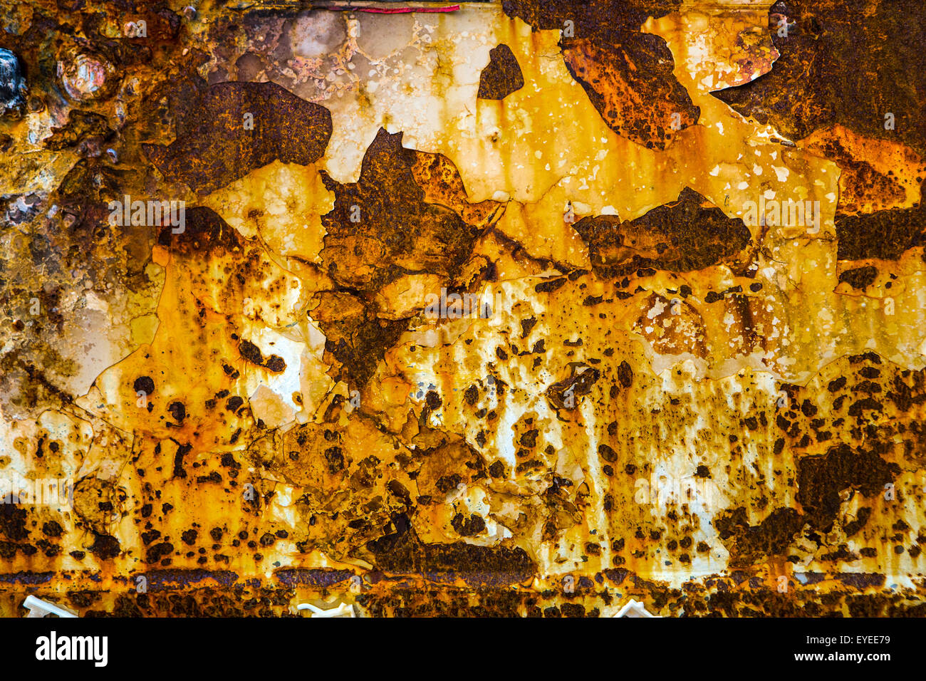 A piece of heavily rusted metal Stock Photo - Alamy