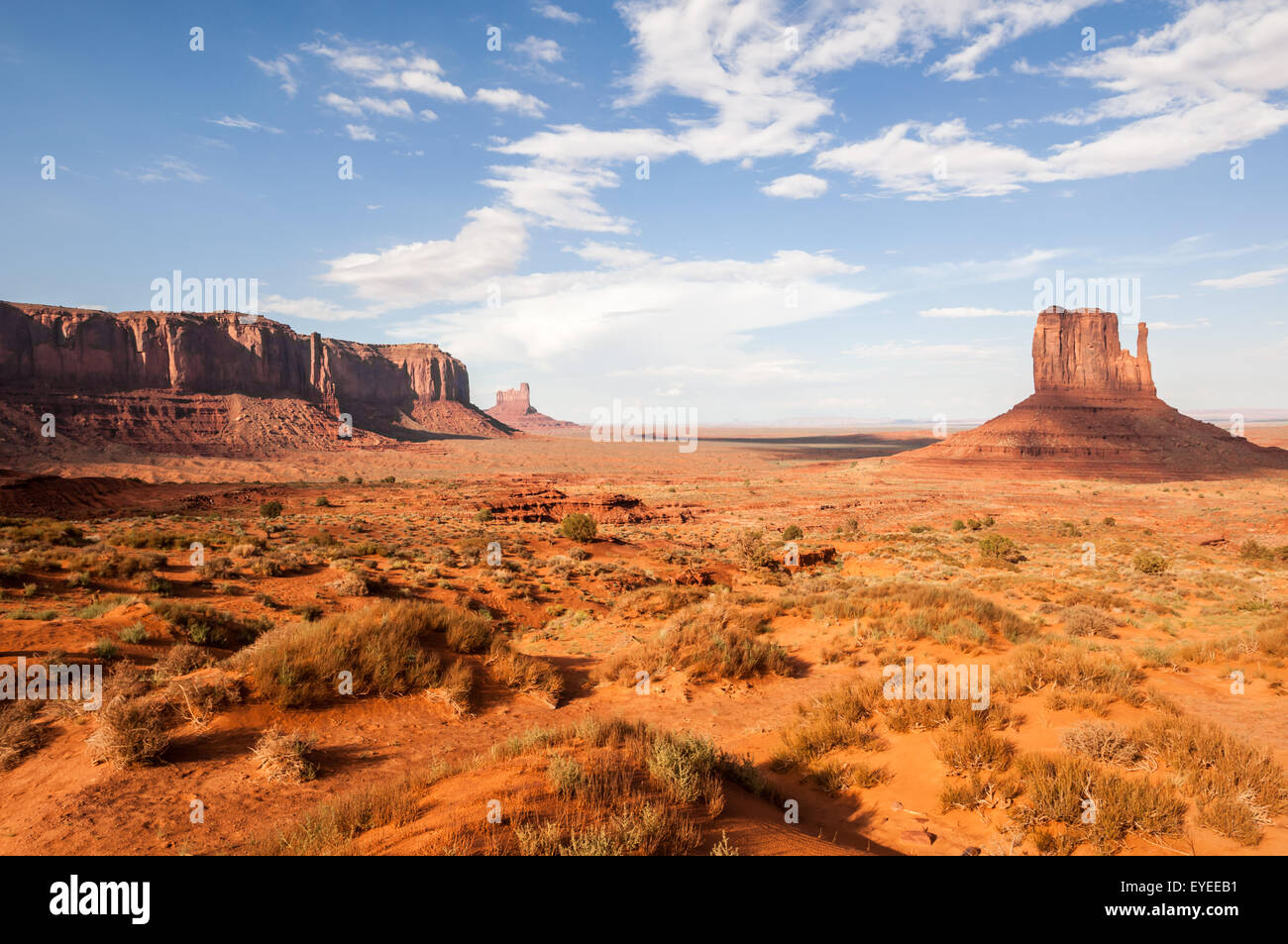 typical Monument Valley. Sandstone formation in Monument Valley during ...