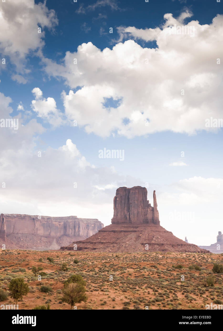 Monument Valley. landscape Sandstone formation in Monument Valley ...