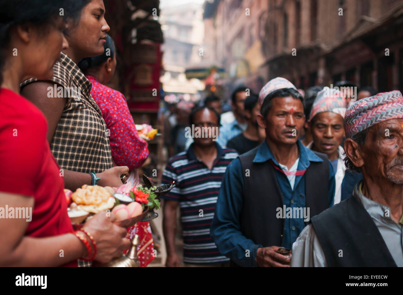 Standing traditional culture religion crowd traditional clothing hi-res ...