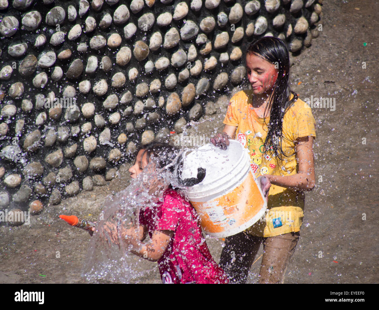 Holi nepal hi-res stock photography and images - Alamy
