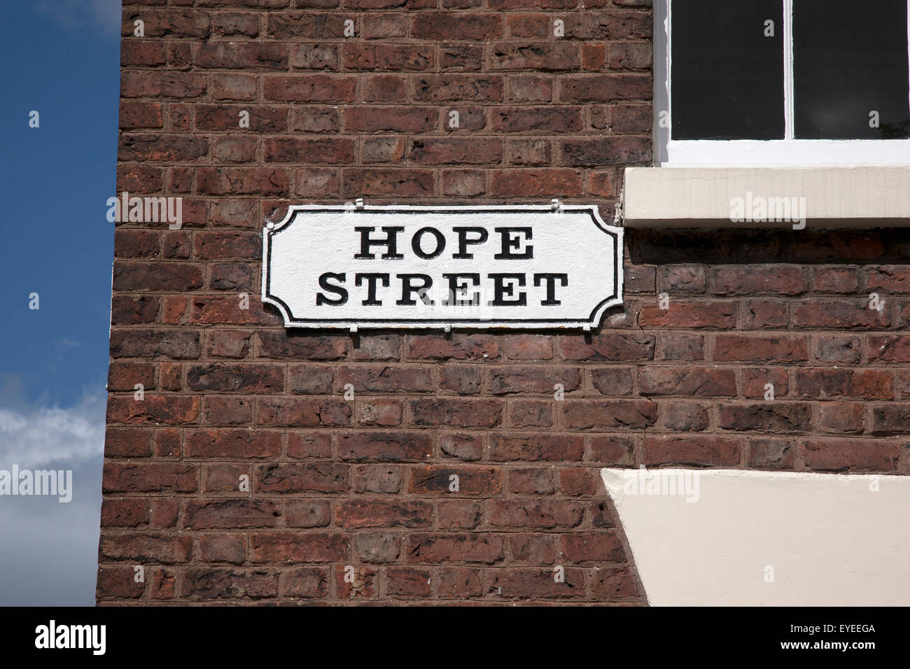 Hope street sign hi-res stock photography and images - Alamy