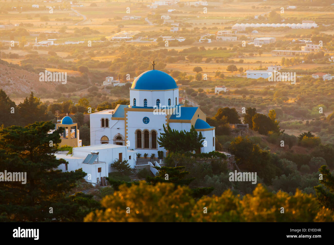 Zia village kos greek island hi-res stock photography and images - Alamy