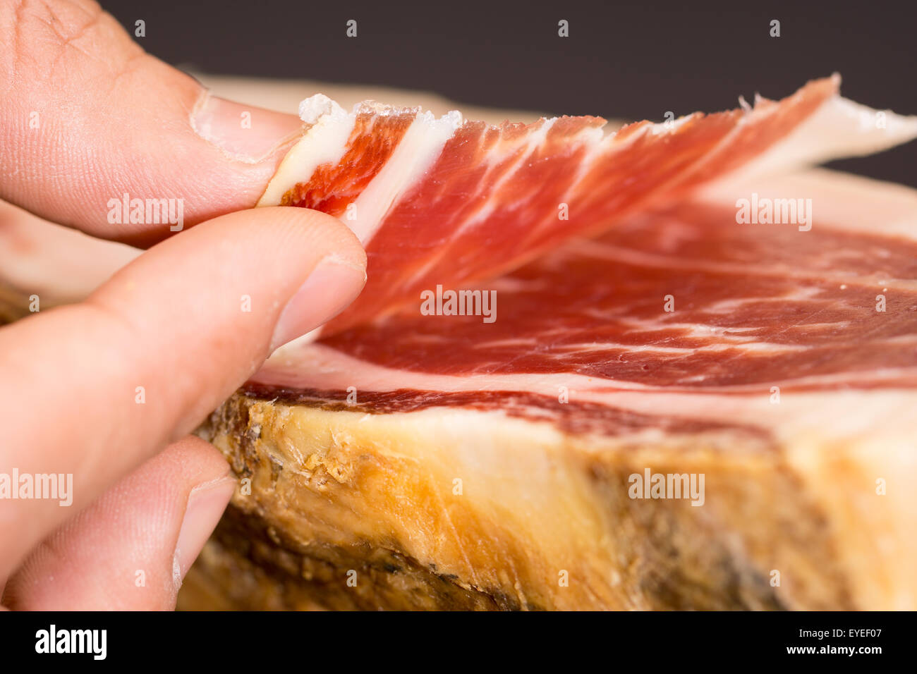 Cutting ham from the leg hi-res stock photography and images - Alamy